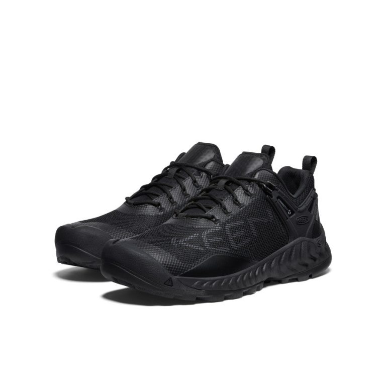 Men’s NXIS EVO Waterproof Shoe | Triple Black – Official KEEN® Site ...